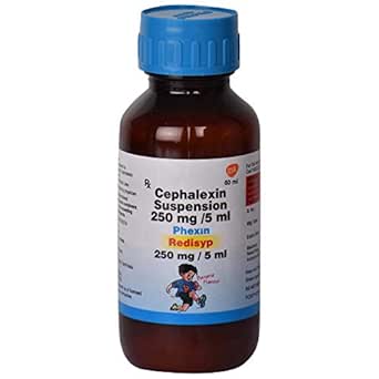 Phexin Redisyp 250mg/5ml Banana Flavour - Bottle of 60 ml Syrup ...