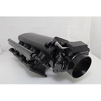 Amazon.com: A-Team Performance SHORT FABRICATED BLACK GM LS3 L92 INTAKE ...