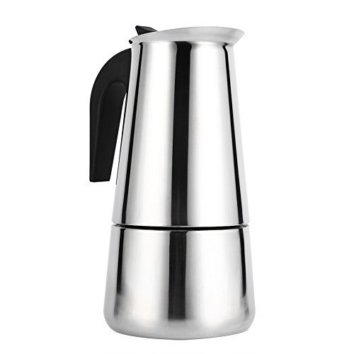Yosoo Coffee Maker, Stainless Steel Moka Coffee Pot Stovetop Latte Maker Percolator Stove Top ...