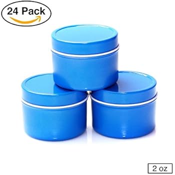 Amazon.com - 2 oz. Deep Metal Tins - Solid Lid - Food Tins