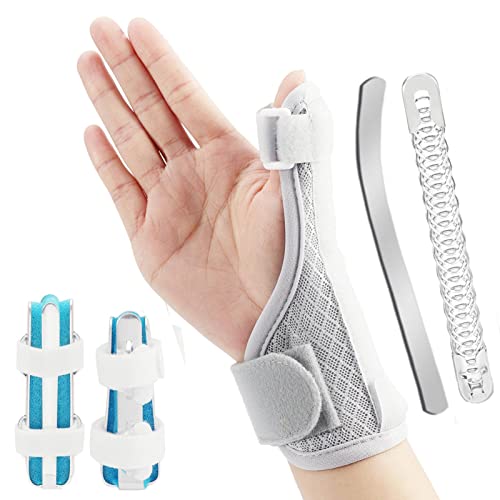 Thumb Splint Brace - Reversible Thumb Spcia Splint + 2 Trigger Finger ...
