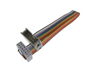 Amazon.com: HQ 2x5 10 pins IDC Male to Female JTAG ISP Cable: Home Audio & Theater
