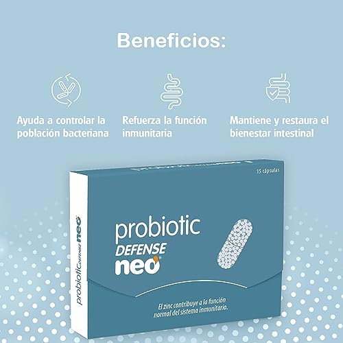NEO | Probiotic Defense | 15 Cápsulas | Con Microgránulos a Base de ...