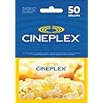 Cineplex Gift Card $50 : Amazon.ca: Gift Cards