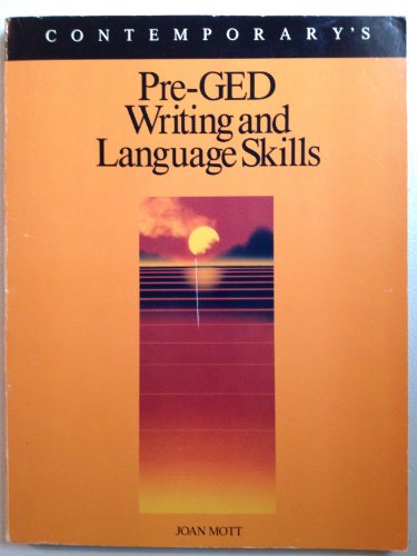 Pre-Ged Writing and Language Skills (Contemporary's Pre-Ged Series ...