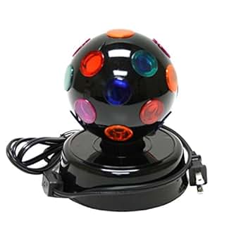 4 Inch Rotating Disco Ball Light - Disco Ball Lamps - Amazon.com