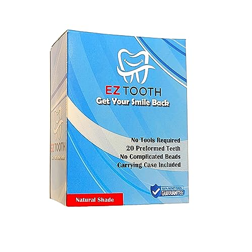 EZ Tooth - Amazing Temporary Tooth - Preformed Tooth - Replacement Kit ...