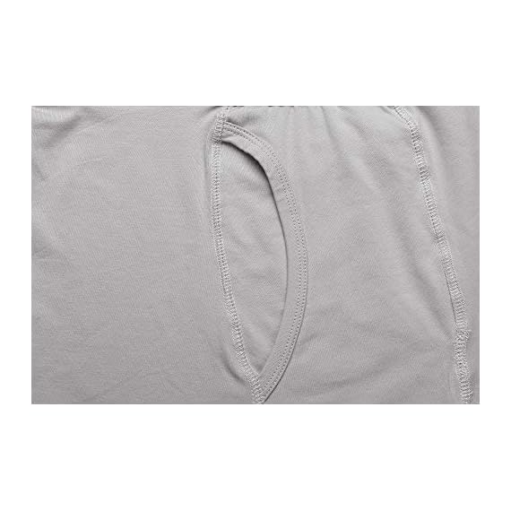 HOFISH US Men’s Seamless Comfort Soft Cotton Boxer Brief (Pack of 6 ...