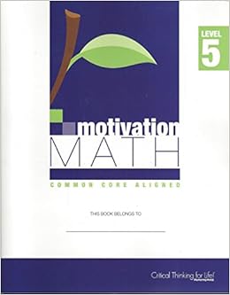 Motivation Math Level 5: mentoring minds: 9781935123729: Amazon.com: Books