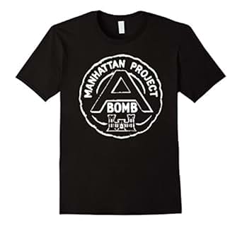 Amazon.com: Atomic Bomb Manhattan Project T-Shirt White Print: Clothing