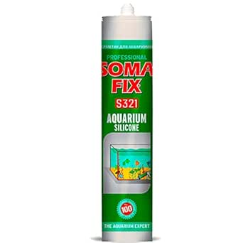 Amazon.com: SOMAFIX Aquarium Silicone Sealant, Safe for Fish,100% ...