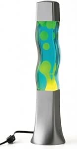 Groovy Yellow and Blue Motion Lamp - Lava Lamps - Amazon.com