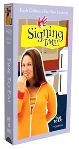 Amazon.com: Signing Time! Volume 12: Time to Eat VHS: Rachel de Azevedo ...