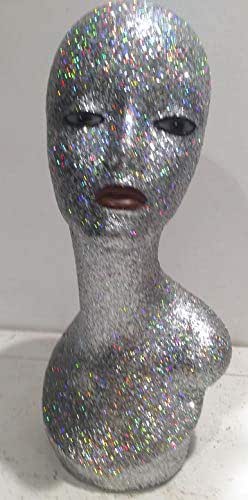 Amazon.com: Silver Mannequin Head (iridescent): Handmade