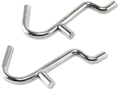 Amazon.com: Pegboard Hooks, "J" Shape Hook Small 1/2" for 1/8" or 1/4 ...