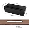 Zeshan cable cubby conference table power box with 45 degree angle ...
