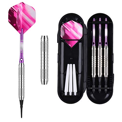 sanfeng Soft Tip Darts Set for Electronic Dart Board - 16g Darts Barrel ...
