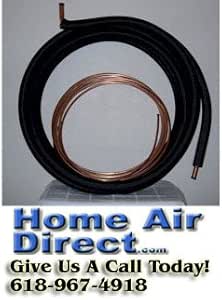 Amazon.com: Refrigeration Lineset 3/8 x 3/4 - 25 Ft Air Conditioning ...