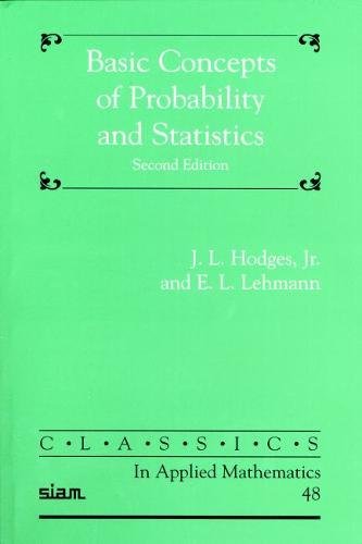 Amazon.com: Basic Concepts of Probability and Statistics (Classics in Applied Mathematics ...