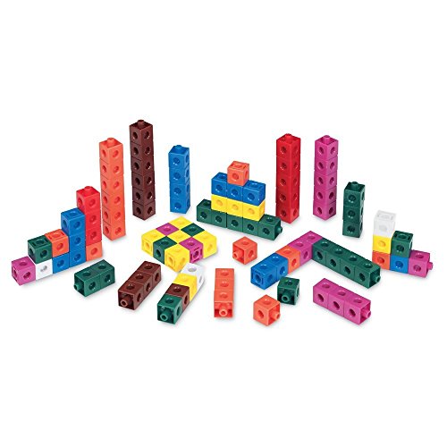 hand2mind Snap Cubes, Math Linking Cubes, Plastic Cubes, Snap Blocks ...
