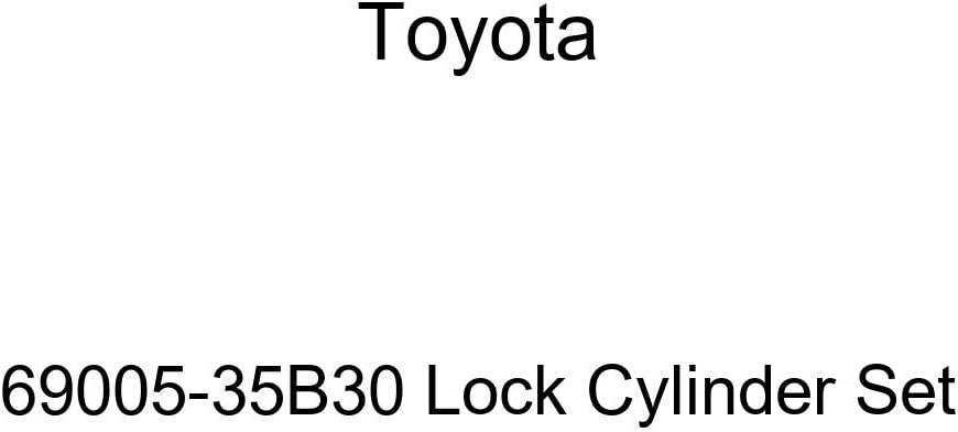 Amazon.com: Genuine Toyota 69005-35B30 Lock Cylinder Set: Automotive