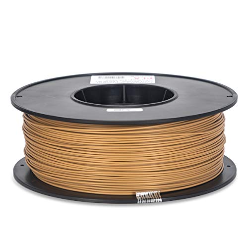 Inland 1.75mm Light Brown PLA 3D Printer Filament - 1kg Spool (2.2 lbs ...
