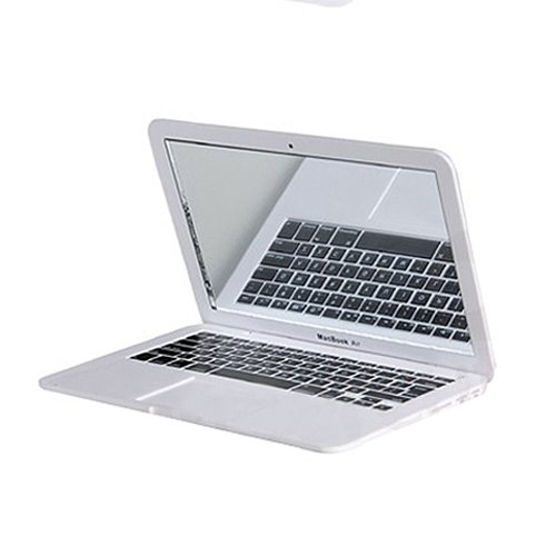 JOINNEW Mini Macbook Air Style Portable Mirror Apple Notebook Creative
