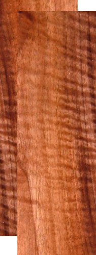 Curly Black Walnut Lumber 3/4"x4"x12" - 2 Pack - - Amazon.com