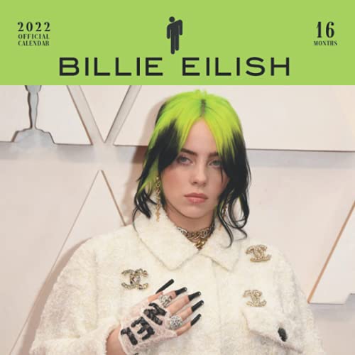 buy-billie-eilish-calendar-2022-billie-eilish-official-2022-monthly