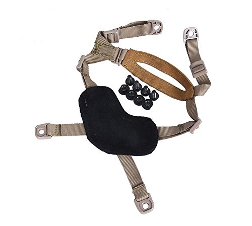 Buy Jadedragon Helmet Chin Strap/Suspension System with 4 Points Chin ...