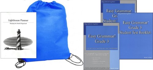 Buy Easy Grammar Grade 3 SET homeschool kit in a bag Online at ...