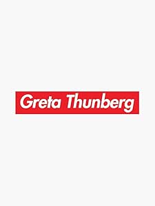 Amazon.com: Greta Thunberg Window Decal Vinyl Bumper Sticker 5": Automotive