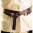 Amazon.com: Medieval-LARP-Reenactment-Viking-Battle Ready BROWN LEATHER ...