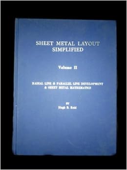 Radial Line & Parallel Line Development & Sheet Metal Mathematics ...