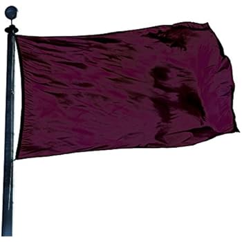Amazon.com : Color Flag: Maroon (2 ft. x 3 ft.) : Outdoor Flags ...