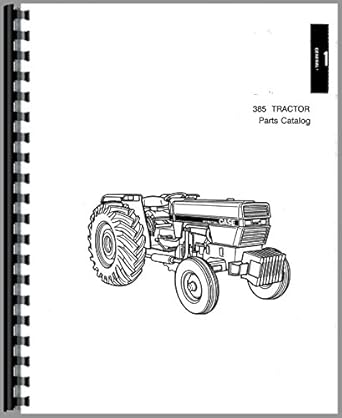 Case-IH 385 Tractor Parts Manual: Amazon.com: Industrial & Scientific