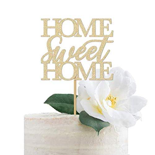 Amazon.com: CT099 Housewarming Party Cake Topper | House Warming Home ...