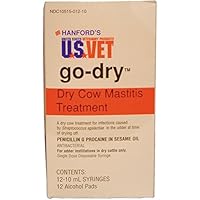 Amazon.com: GO-DRY COW MASTITIS TREATMENT WITH SYRINGE - 10 ML/12 PK ...
