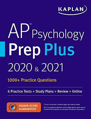 Amazon.com: AP Psychology Prep Plus 2020 & 2021: 6 Practice Tests ...