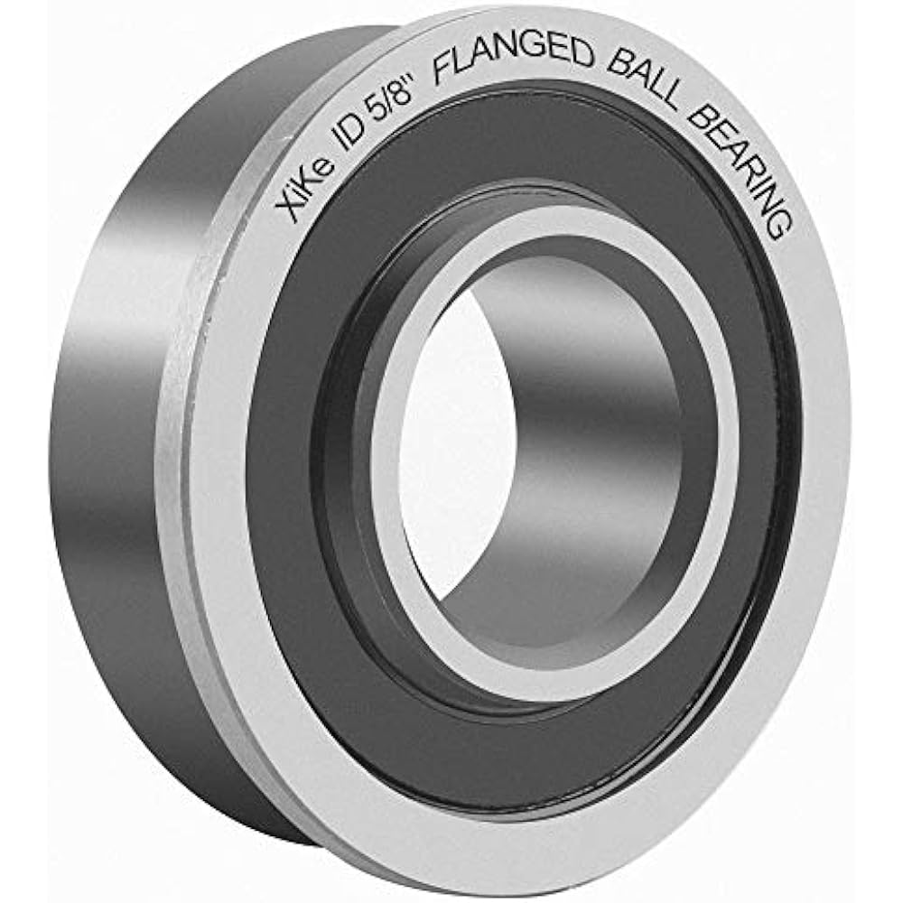 4 Pack Flanged Ball Bearing ID 5 8 X OD 1 3 8 Lawn Mower Wheelbarrows