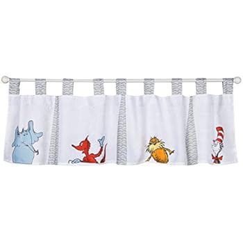 Amazon.com: Trend Lab Dr. Seuss Window Valance, Oh! the Places You'll ...