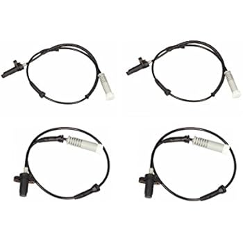 Amazon.com: MOSTPLUS Front Rear Left Right ABS Wheel Speed Sensors Fits ...