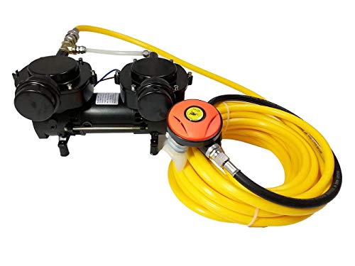 HPDMC Oil-Free Hookah Dive System Serface Vacuum Pump for Snorkeling ...