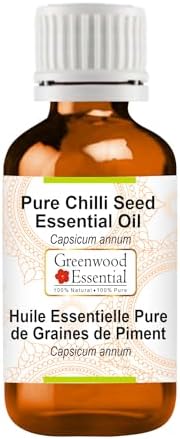 Greenwood Essential Pure Chilli Seed Essential Oil (Capsicum annum ...