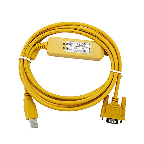 AMSAMOTION USB-PPI Programming Cable USB to RS485 Adapter 6ES7 901 ...