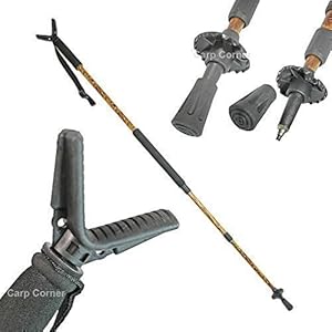 New Adjustable Monopod Stick In Camo Hunting Walking Shooting Stick ...