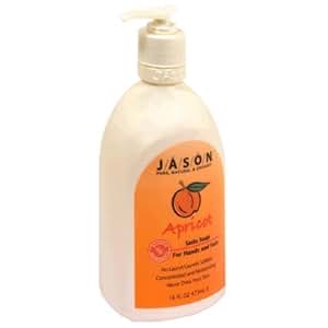 Amazon.com : Jason Pure Natural Hand Soap Glowing Apricot -- 16 fl oz ...