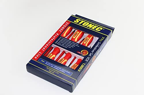 Stonec Insulated Handle Screw Driver 7-Pieces Set price in Saudi Arabia ...