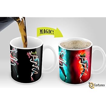 Amazon.com: Heat Sensitive Morphing Mug | Color Changing Coffee Mug ...