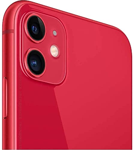 Apple iPhone 11, 64GB, Red - Unlocked (Renewed) | Pricepulse
